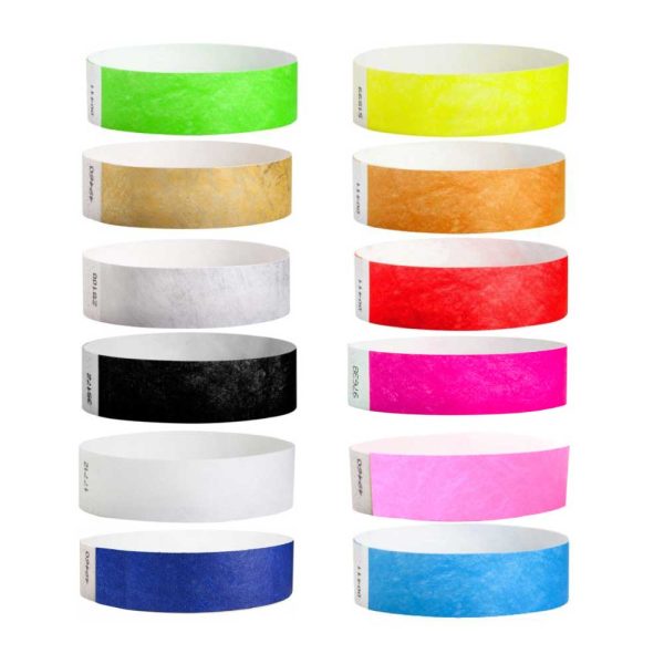50 Tyvek Wristbands